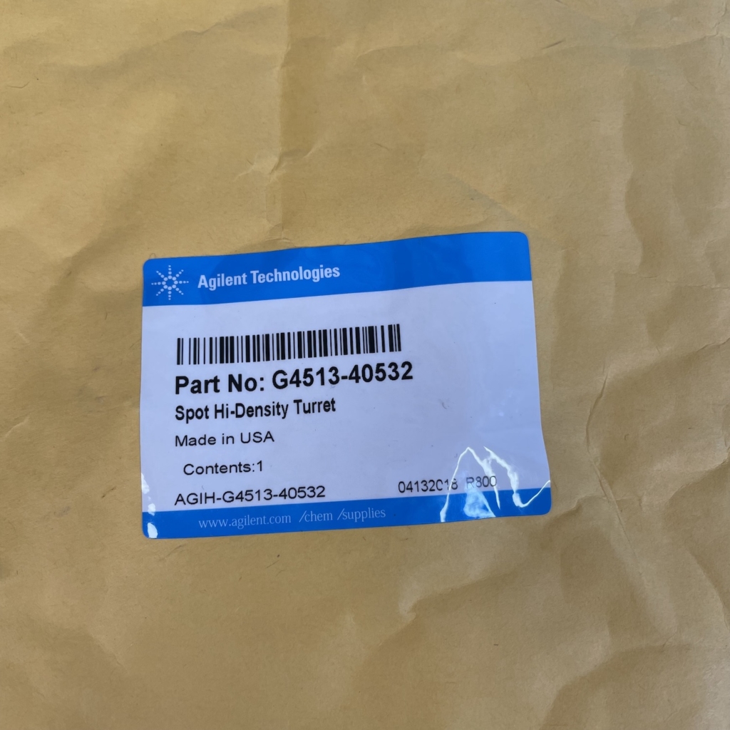 Agilent G4513-40532 Hi-Density Turret for 7693 Sampler | Salford ...