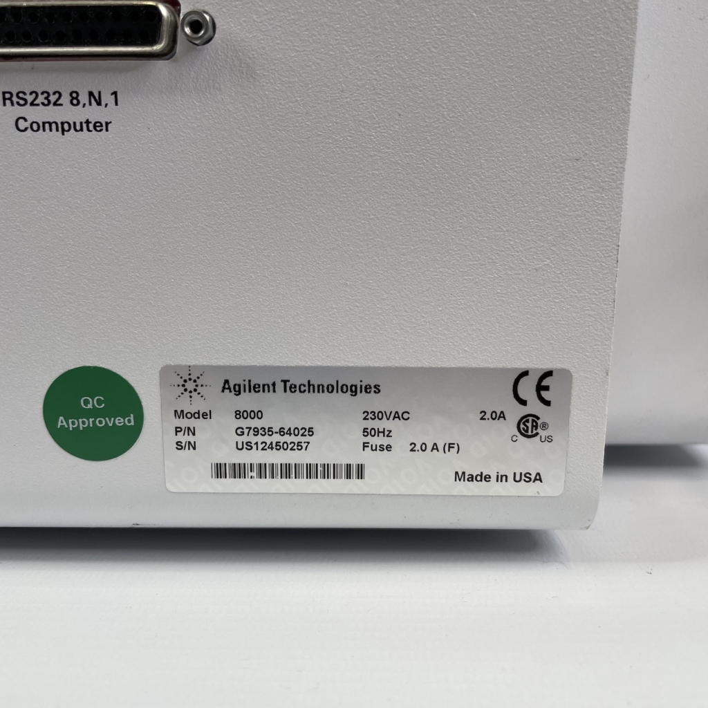 Agilent 8000 Dissolution Sampling Station | Salford Scientific Supplies