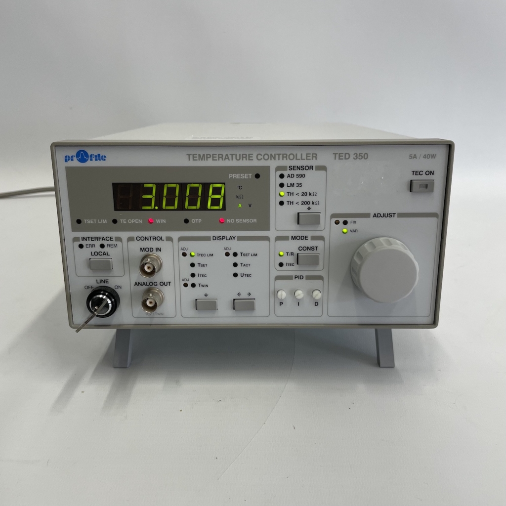 Profile Thorlabs TED350 - Benchtop Temperature Controller | Salford ...