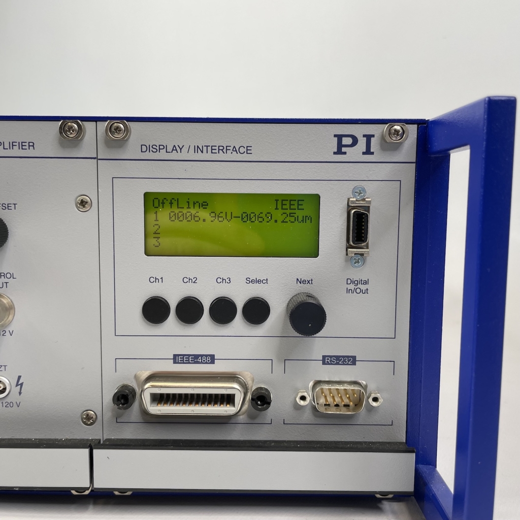 Physik Instrumente E-501 Modular Piezo Controller | Salford Scientific ...