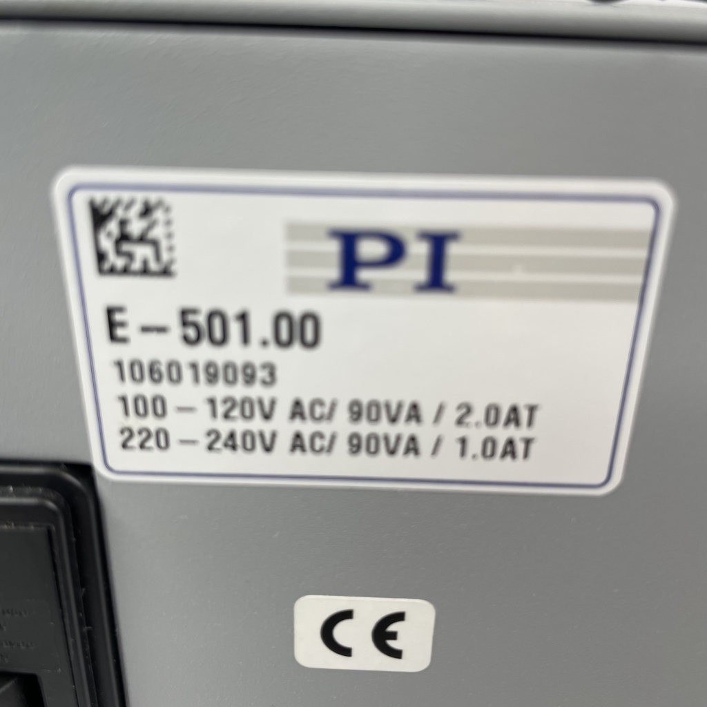 Physik Instrumente E-501 Modular Piezo Controller | Salford Scientific ...