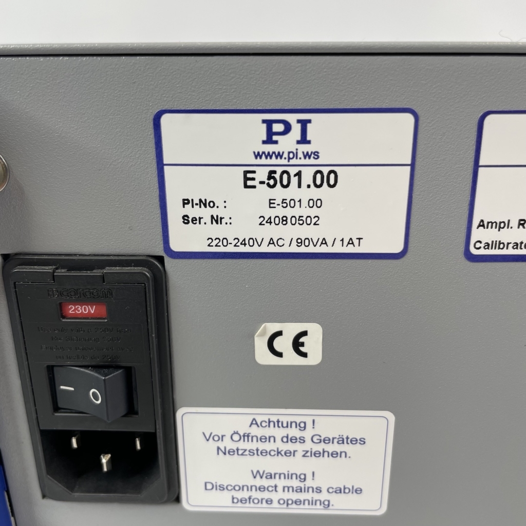 Physik Instrumente E-501.00 Modular Piezo Controller | Salford ...
