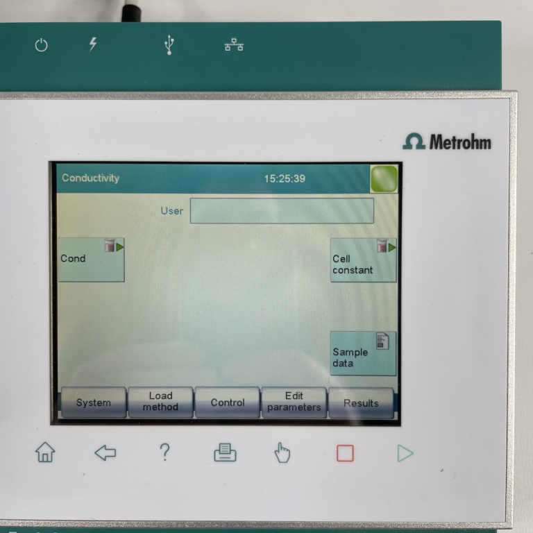 Metrohm Conductivity Module 856 Touch Control 900 with Electrodes & Stand | Salford Scientific ...