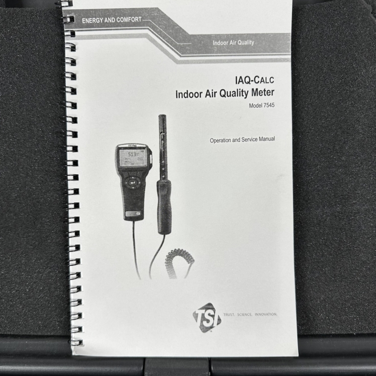 Indoor Air Quality Meter TSI IAQ-CALC Model 7545 CO, CO2, Humidity ...
