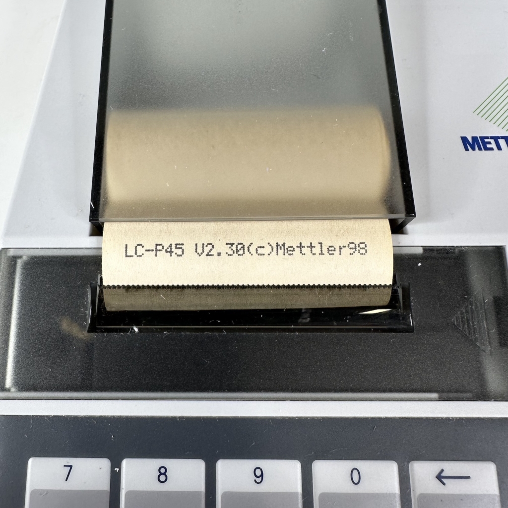 METTLER TOLEDO LC-P45 Printer Dot Matrix | Salford Scientific Supplies