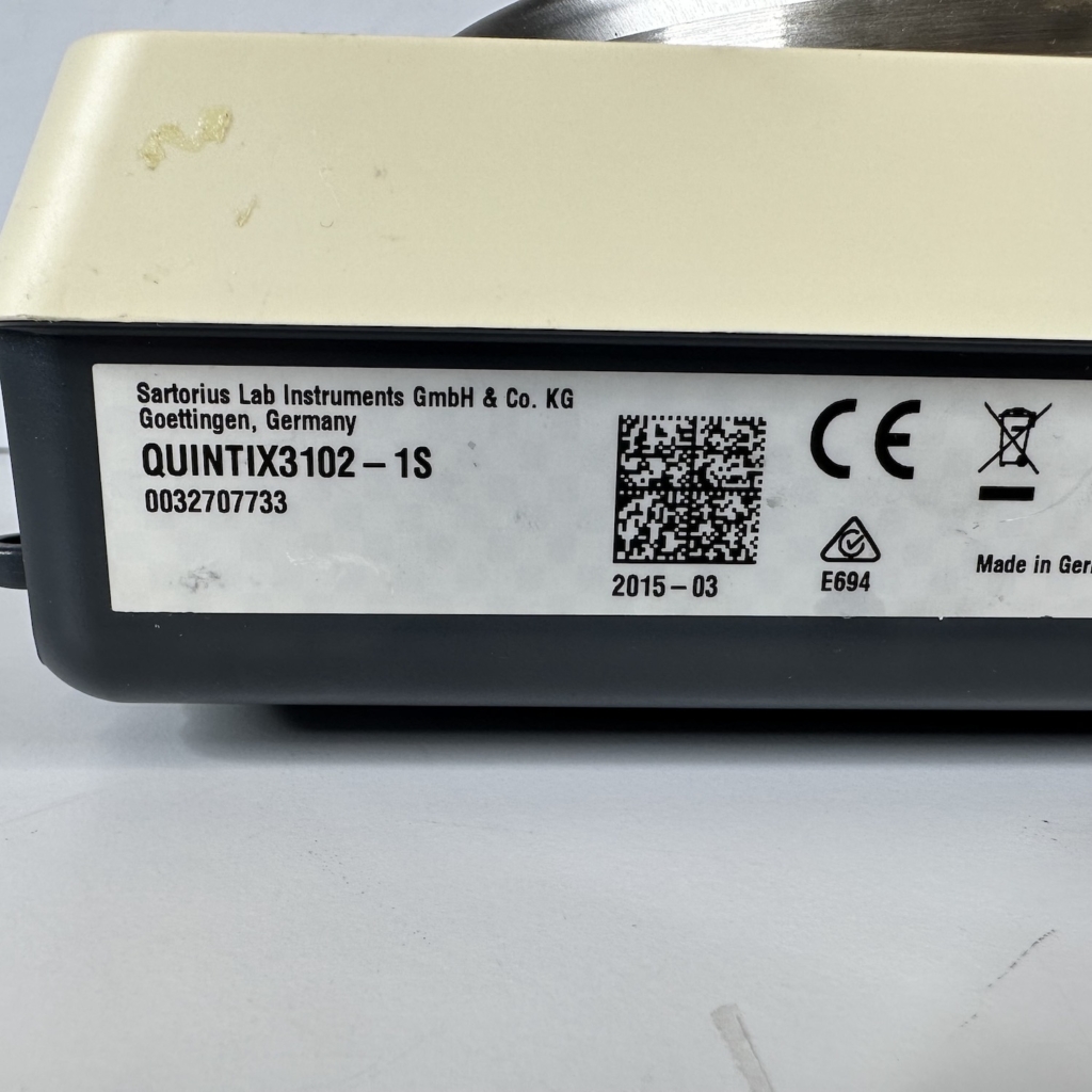 Top Pan Balance Sartorius Quintix3102-1CEU 3100g x 0.01g | Salford Scientific Supplies