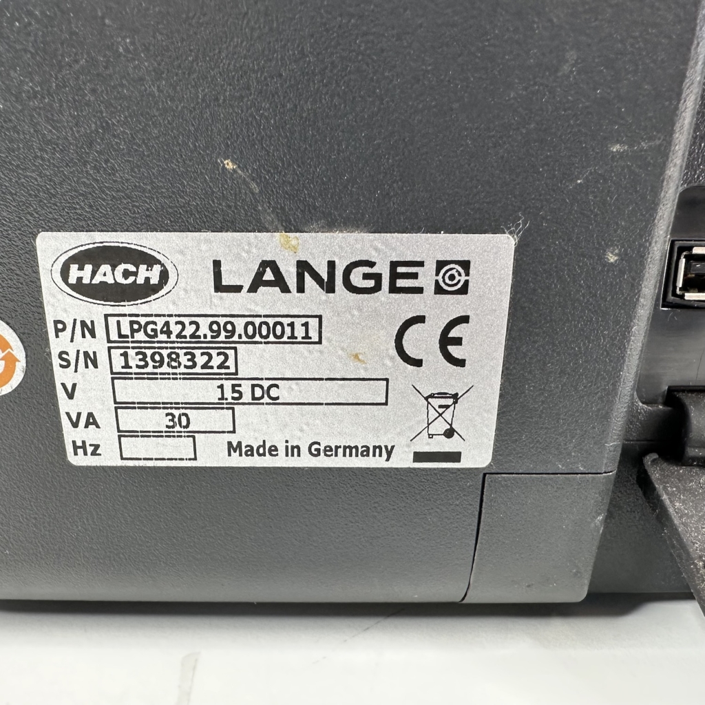 HACH DR 2800 Portable Spectrophotometer LPG422.99.00011 - SOLD ...