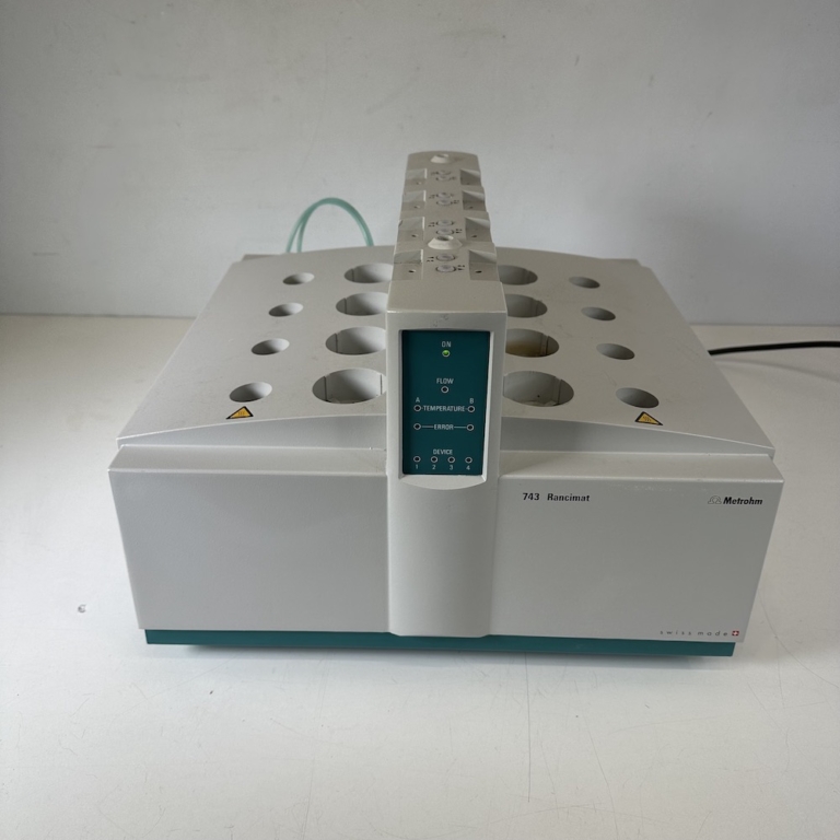 Metrohm 743 Rancimat 2.743.0114 Oxidation Stability Rancidity - SOLD ...