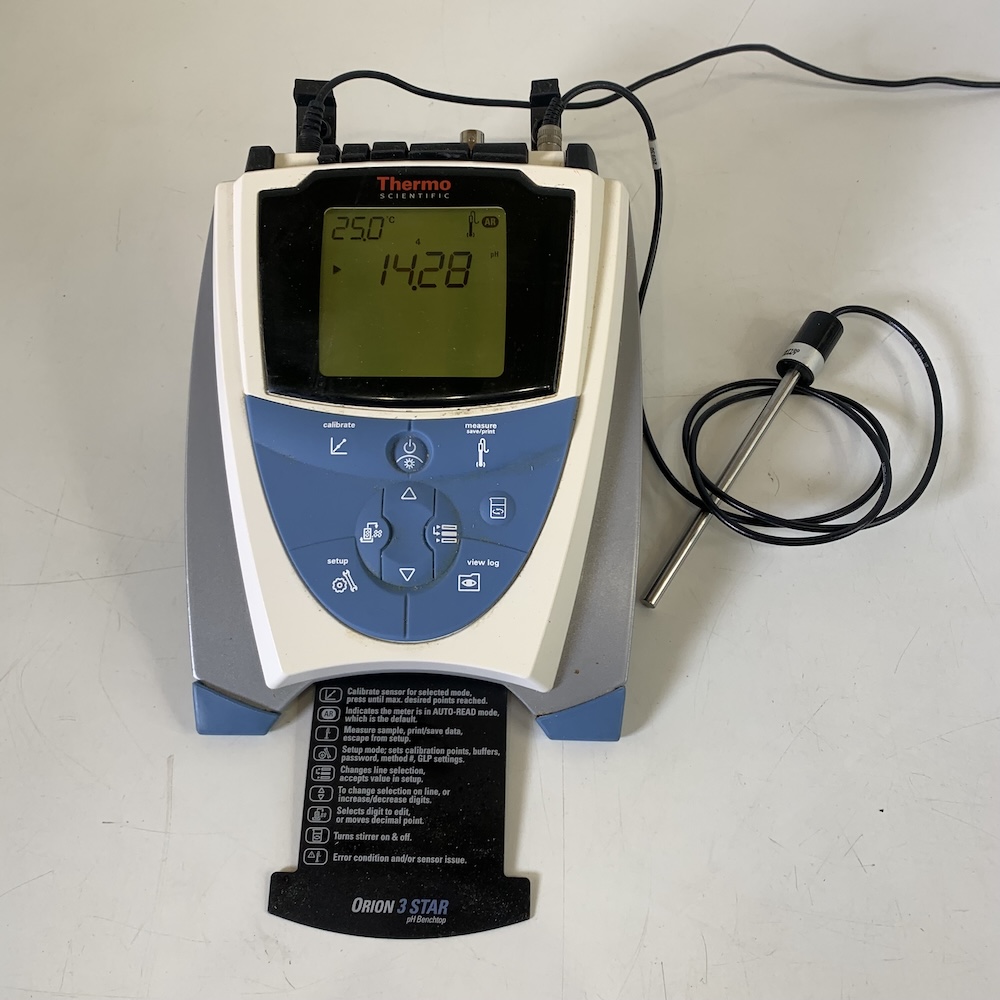 Thermo Scientific Orion 3-Star Benchtop pH Meter | Salford Scientific Supplies